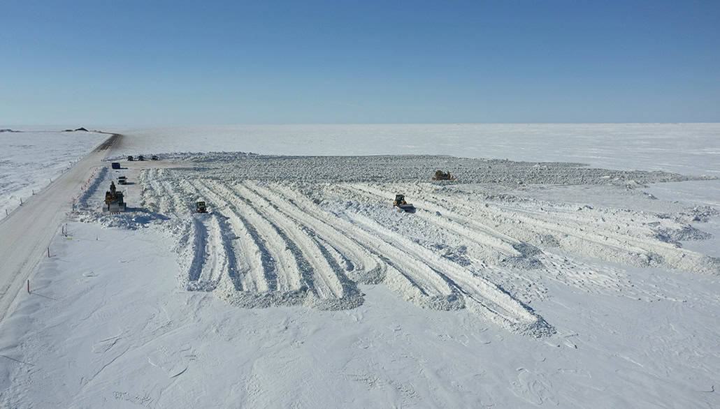 Multi-Season Ice Pads - Alaska Frontier Constructors